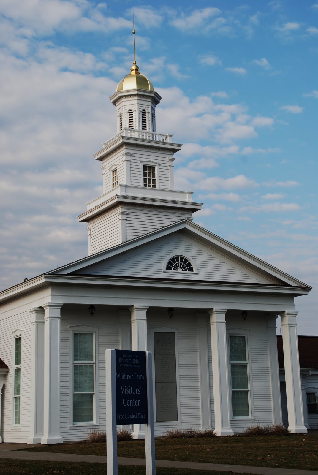 Mission Musings: PETER WHITMER FARM AND CHURCH ORGANIZATION SITE ...