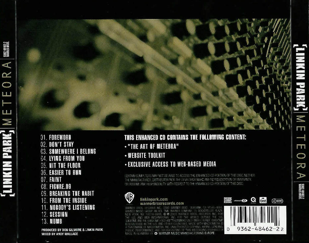 ThE rOcK iNn: Linkin Park - Meteora (2003)