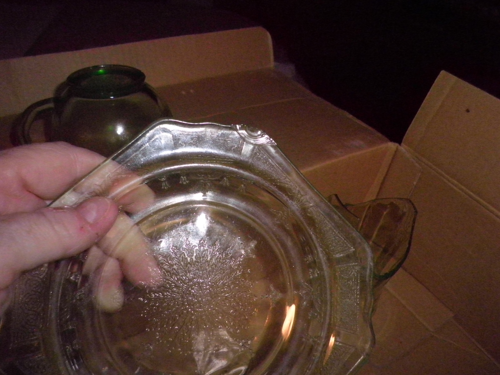 The Depression Glass Daze: HOW NOT to pack Glass for shipping