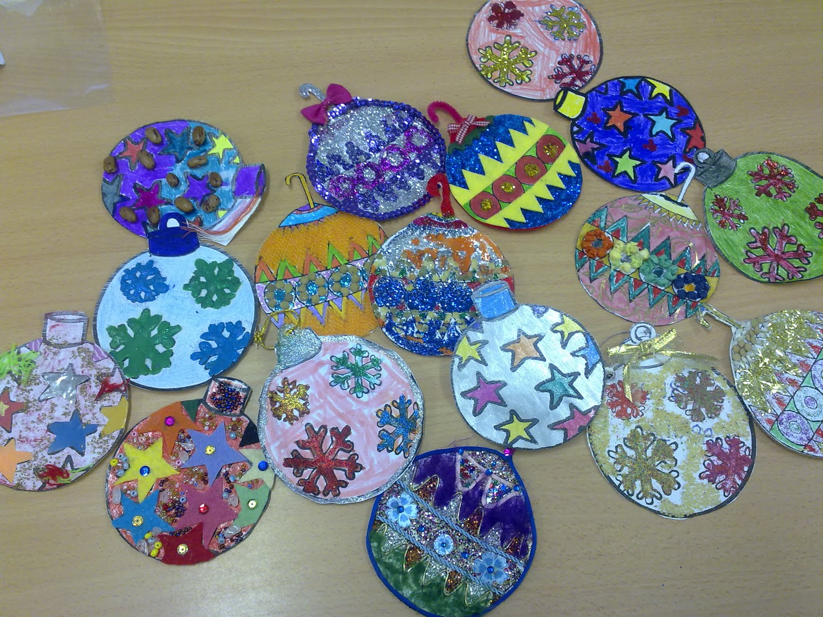 La clase de Ester: MURAL NAVIDAD