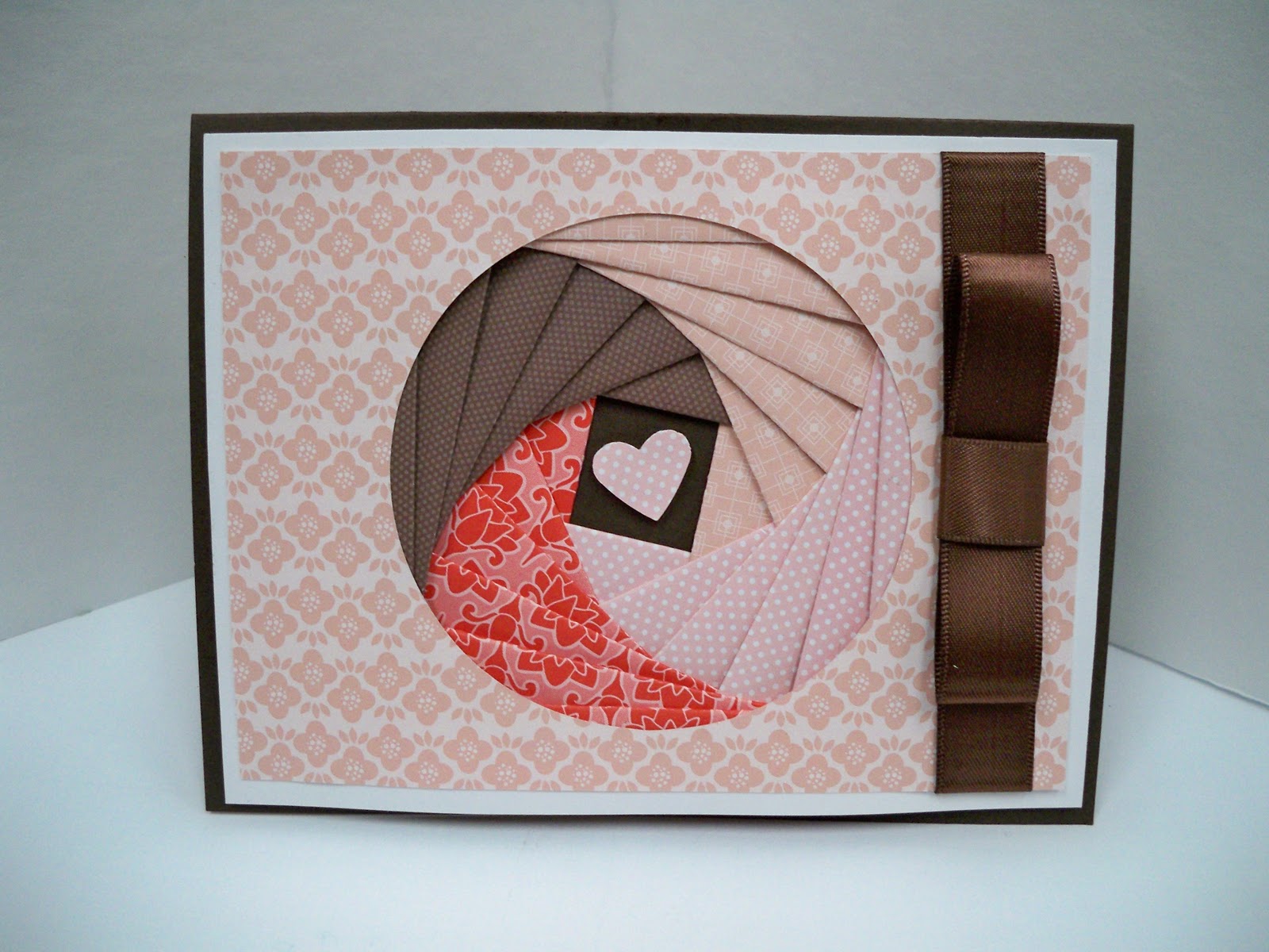 Clever and Cute: Iris Fold Valentine's Card