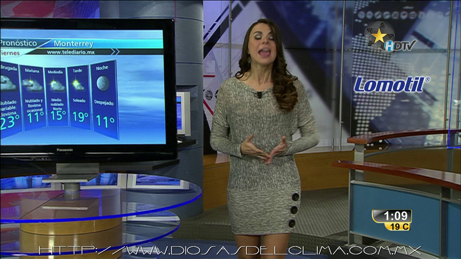 Las diosas del clima: Multimedios TV - Arlett Fernandez