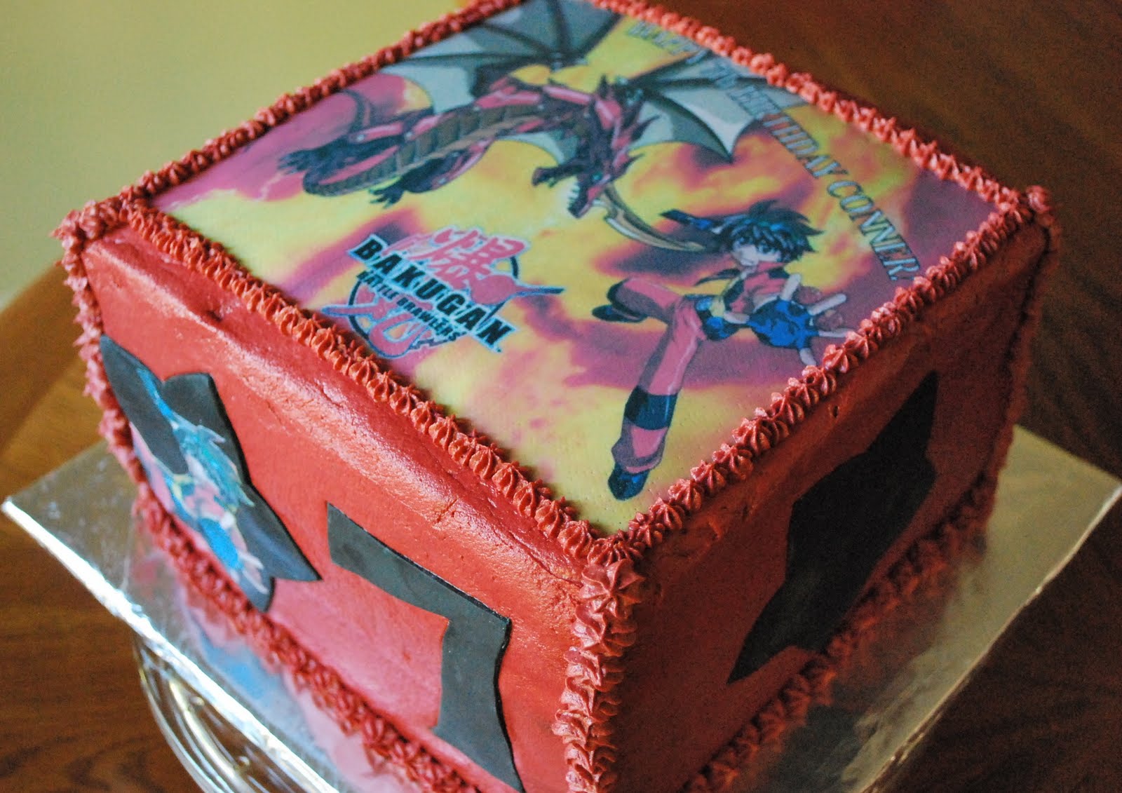 Cakes, Cookies, and Chocolate: Bakugan Birthday Cake