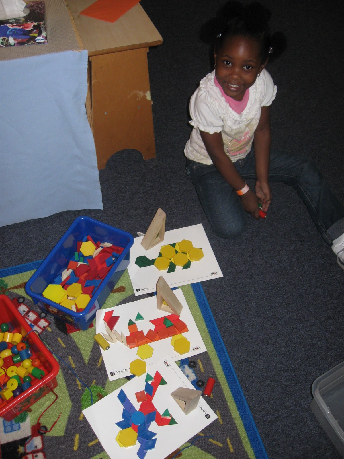 The Dream Team: Blocks and Math Tubs-- more centers!