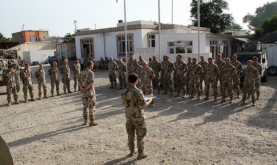 FS 18 anhörigblogg: Medaljcermoni PO Sheberghan