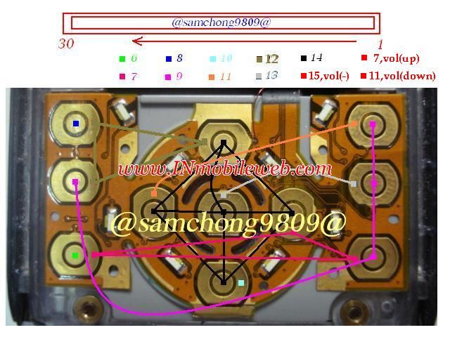 MOBILE SOLUTIONS: Sony Ericsson W580i up keypad jumper