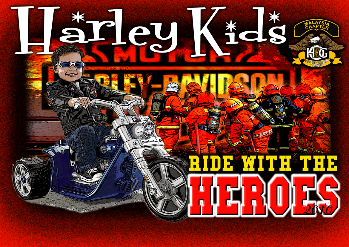 roi harley-davidson malaysia: Harley Kids - Ride with the HEROES | 18th ...