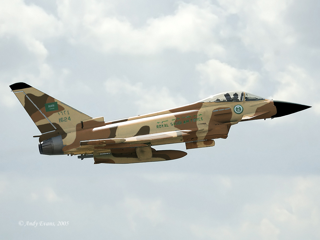 ESTRELLA ROJA: EL NUEVO EF-2000 TYPHOON DE ARABIA SAUDITA