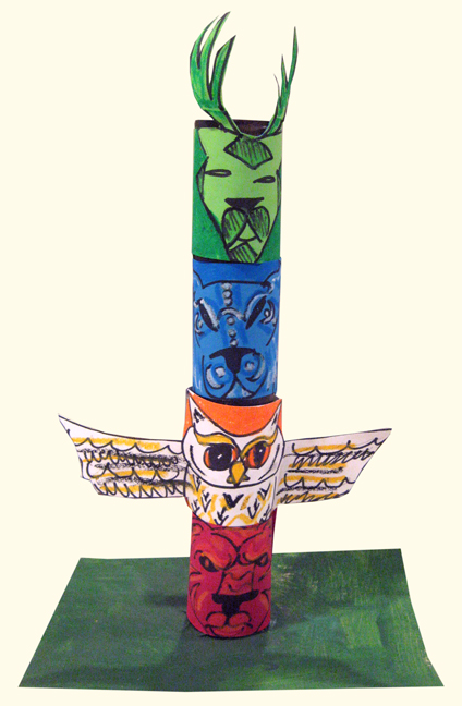 My Adventures In Positive Space: Native American Totem Poles