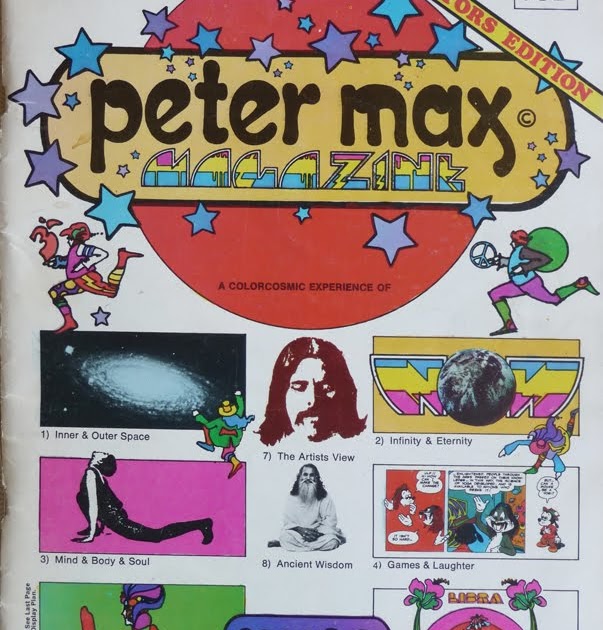 The Max Collector: PETER MAX MAGAZINES N. 1 & 2 1970