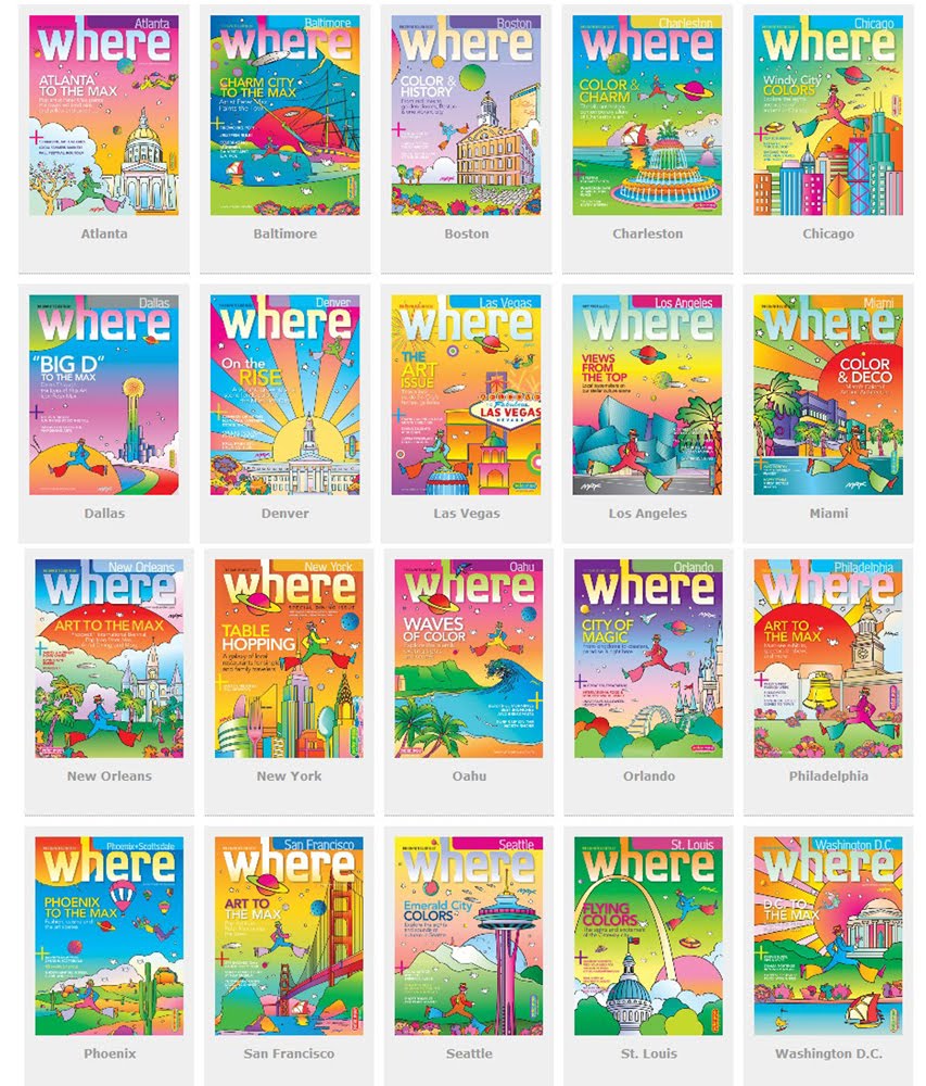 The Max Collector: EXCLUSIVE: THE "WHERE" Covered America!