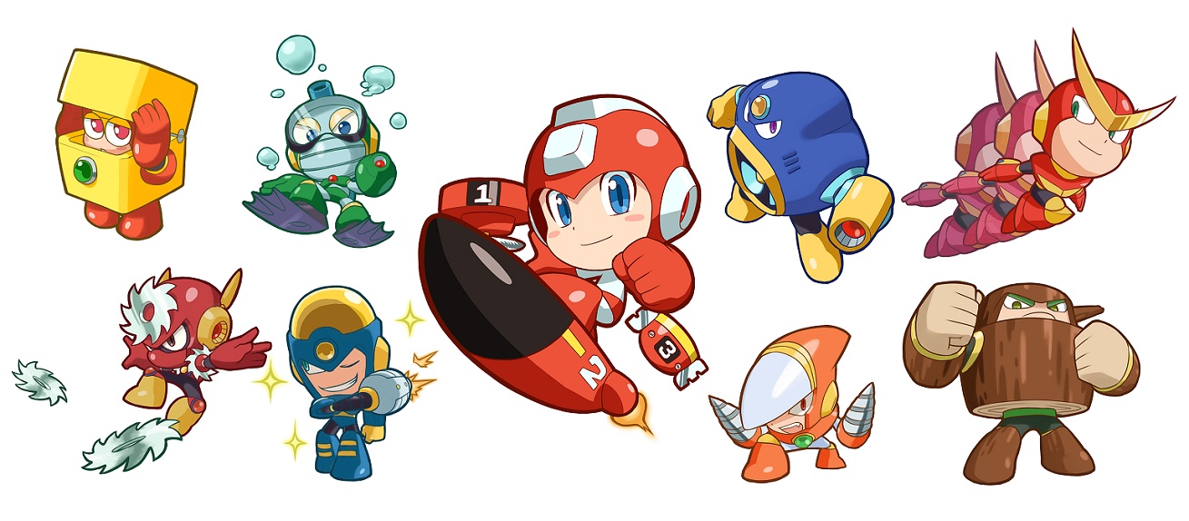 Wallpapers, Fan Art and Alternate Art: Chibi MegaMan (Super Wonderful!)