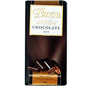 Tastes of Chocolate: Baron dark chocolate - Made in Poland