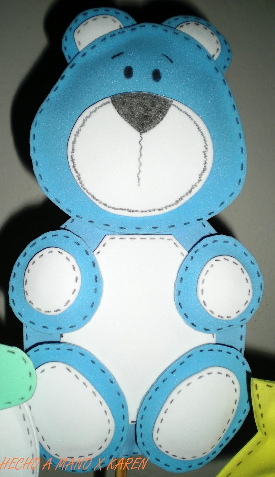 Ositos bonitos en foami - Imagui