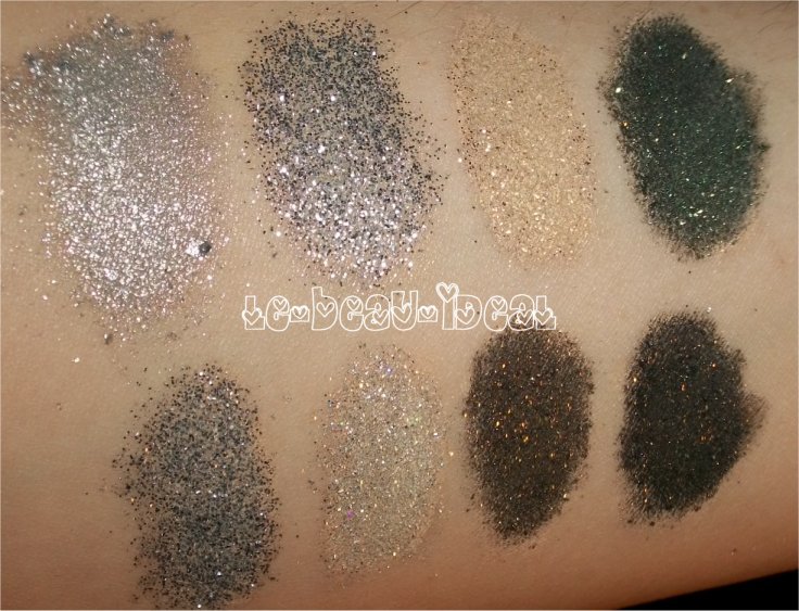 beau·ti·fied: LA Splash Cosmetics - Diamond Dust Review & Swatches