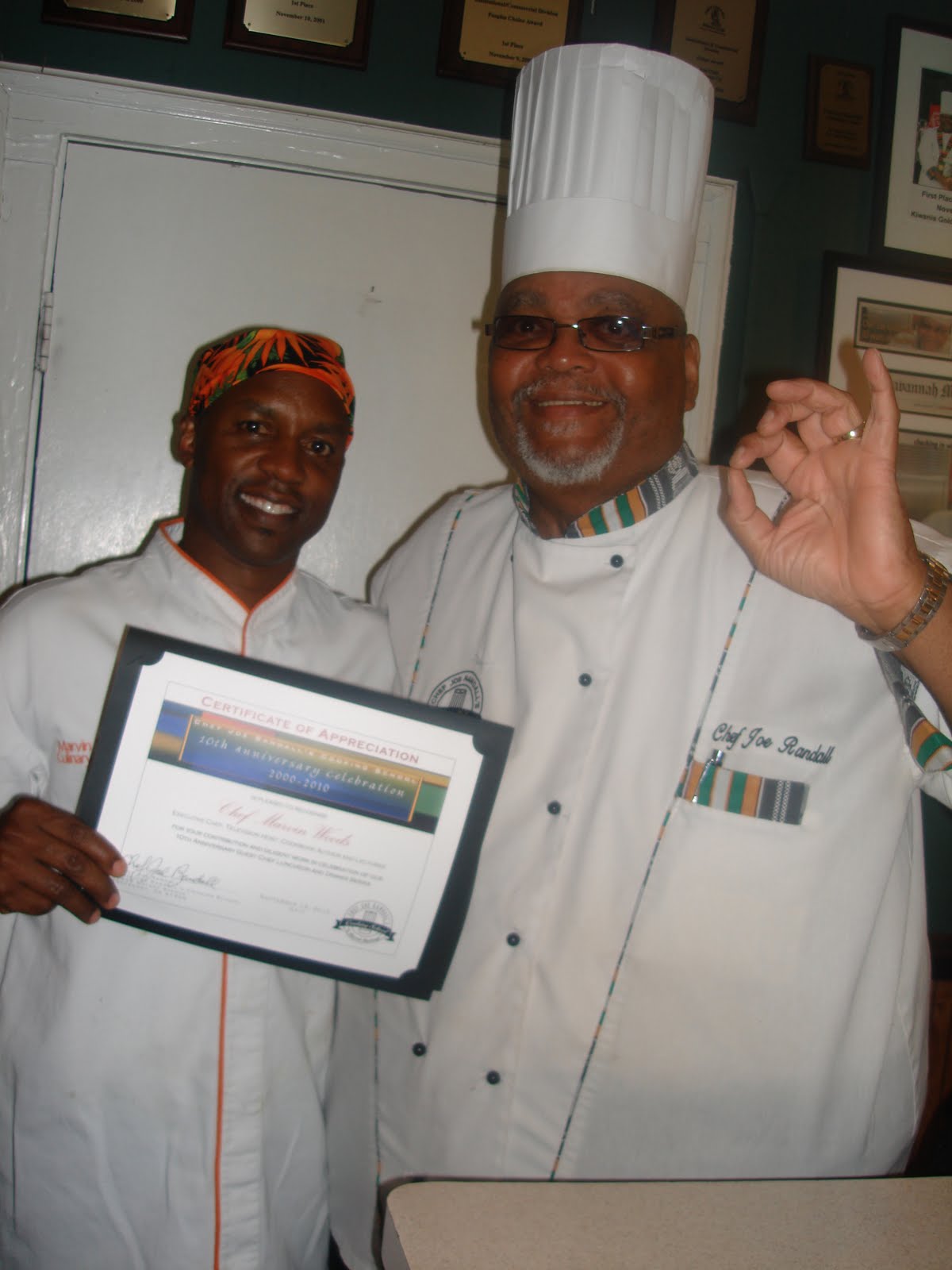 IN THE KITCHEN WITH CHEF JOE RANDALL!