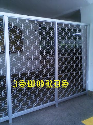 Partition - Aluminium mesh