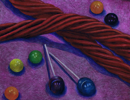 brushstrokes gallery : Candy Drawings