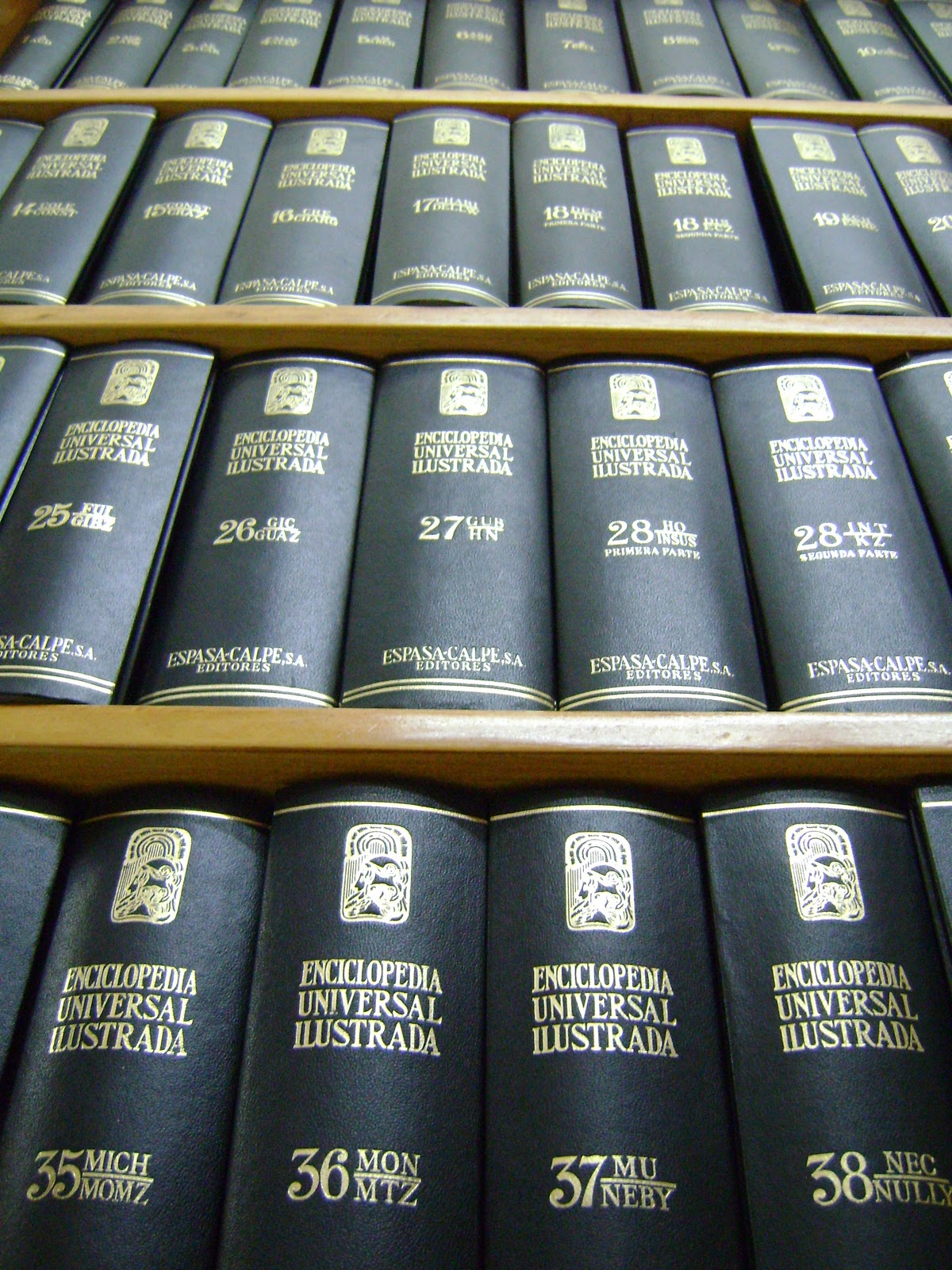 LIBRERÍA ÁTICO : Enciclopedia universal ilustrada Espasa-Calpe