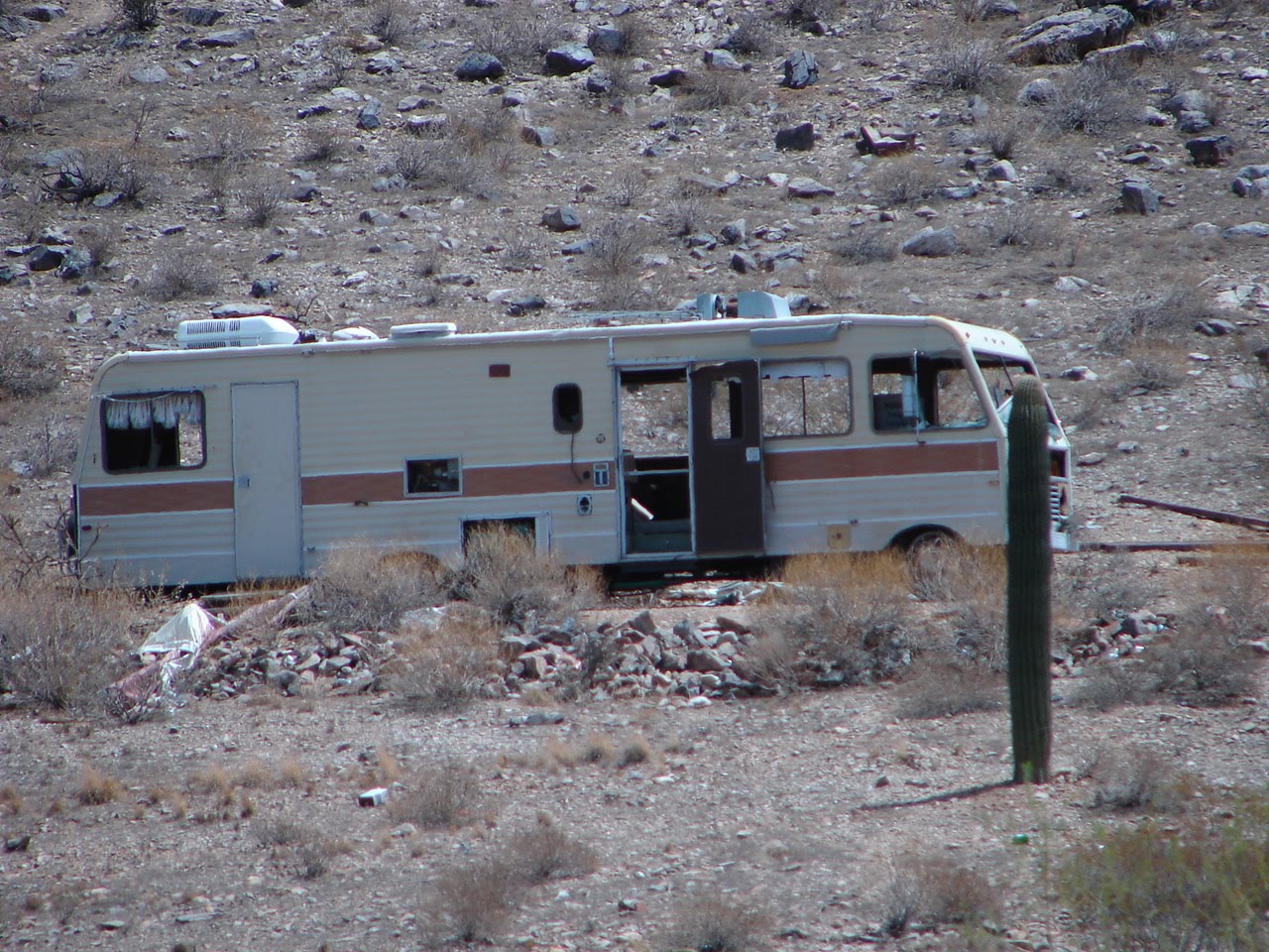 Queen Creek Daily Photo: Abandoned RV