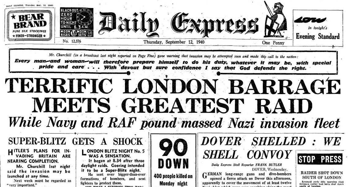 Days of Glory: Sep 12, 2010