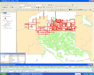 City of Redlands GIS: Street Signs Project- Working in the field ...
