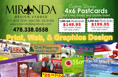 Miranda Design: My new oversized Postcards