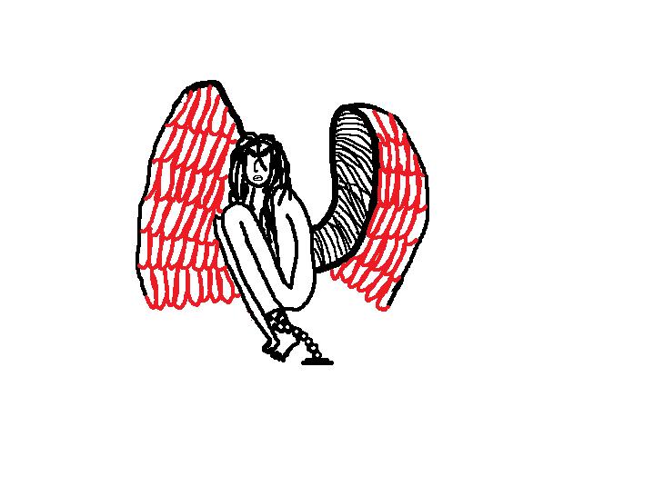 How To Draw A Fallen Angel | RedGage