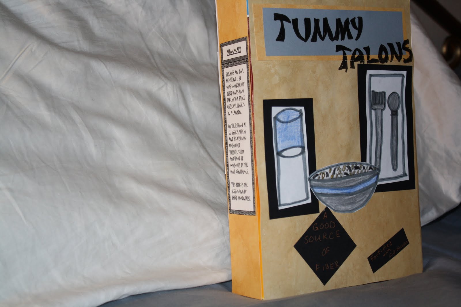 Myanderings: Cereal Box Project