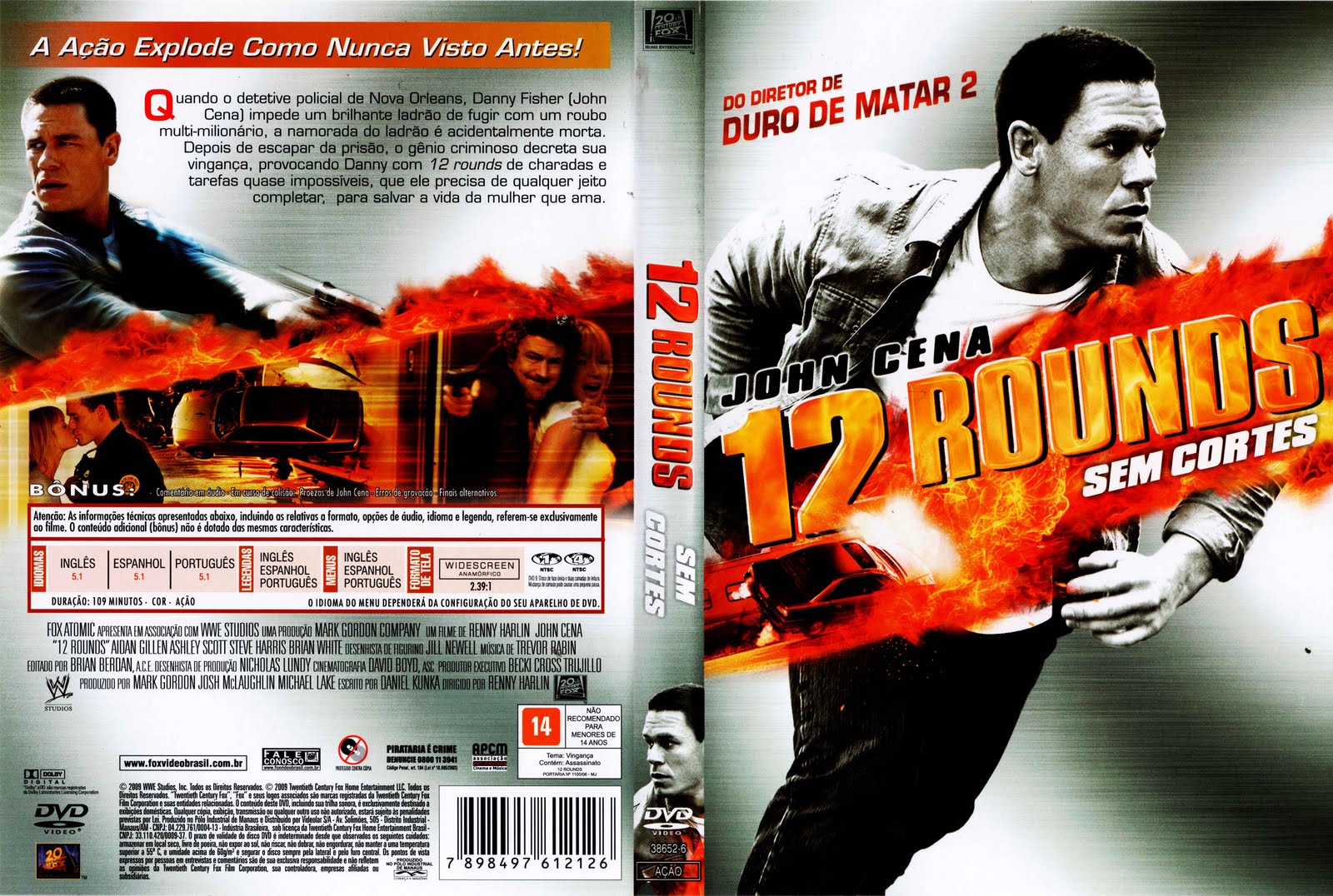 Capas, Filmes e Games: 12 Rounds