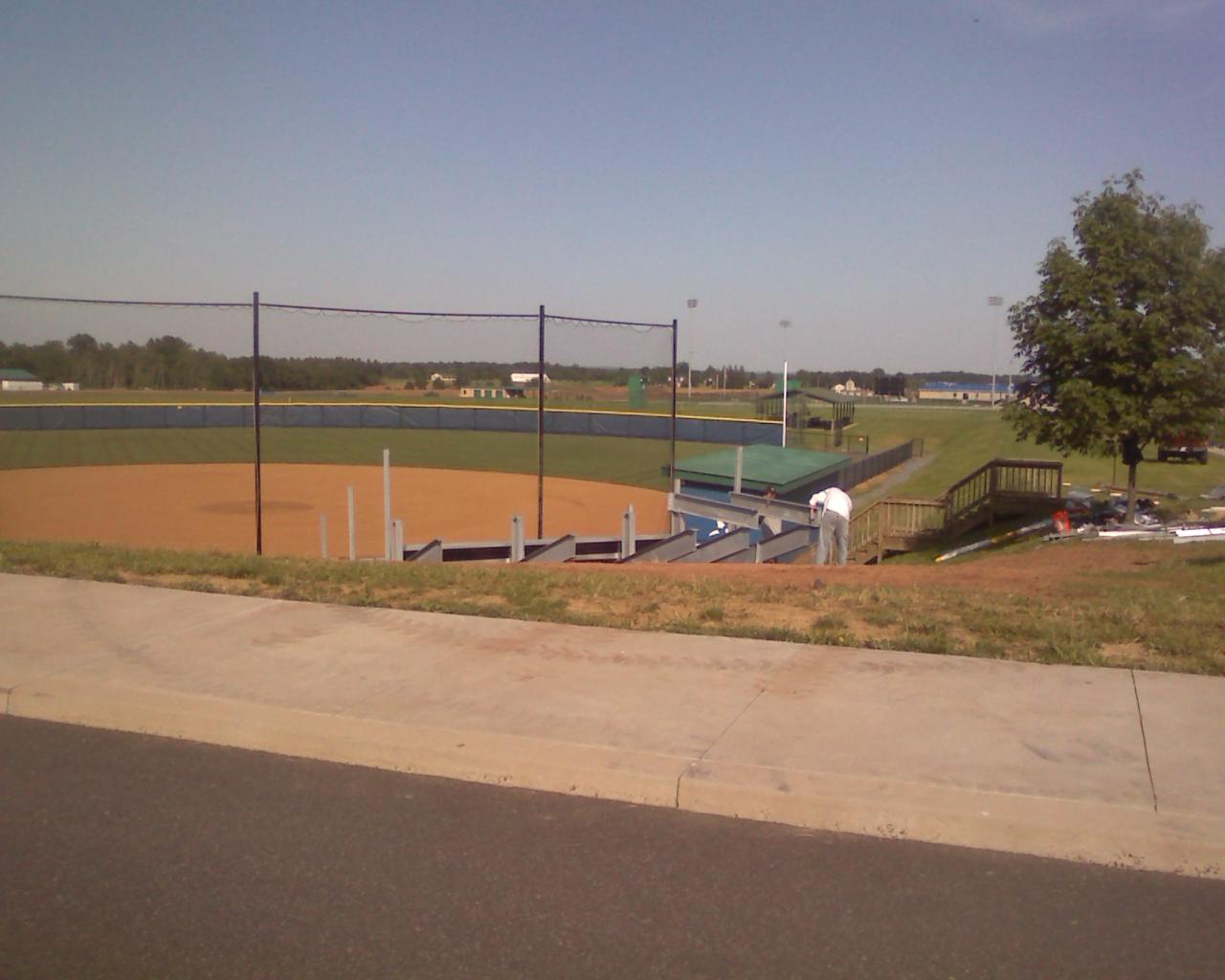 BG: UPDATED: Softball finally getting its backstop