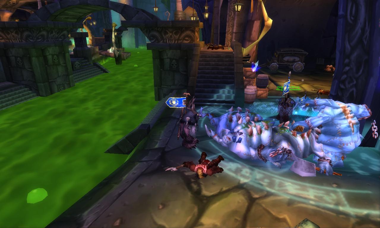 WoW Screenshots: NightElf in Battle For The Undercity