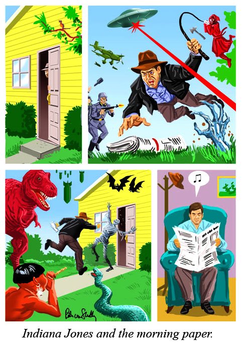Popped Culture: Indiana Jones And The Morning Paper