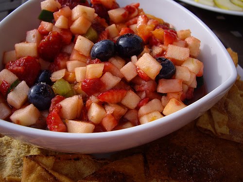Fiddleheads Health and Nutrition: Fresh Fruit Salsa Recipe—A Healthy ...