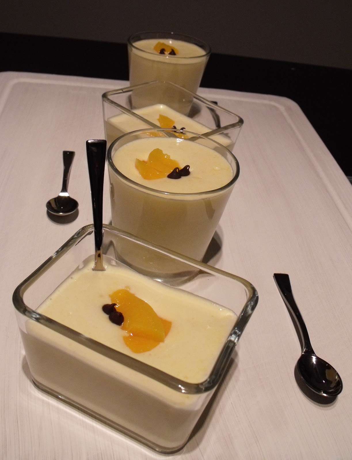 Mousse de melocotón | Cocinar es ponerse