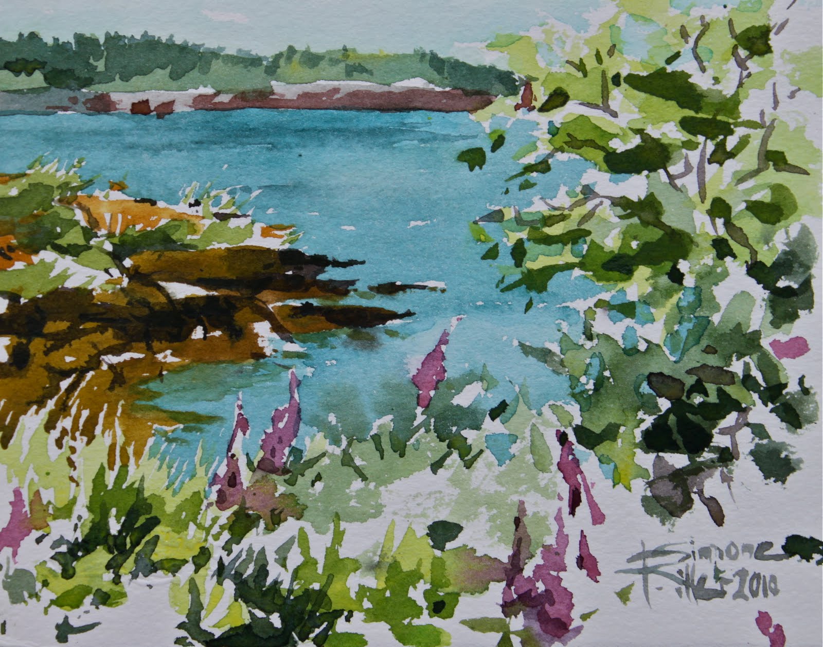 Simone Ritter Art: recent paintings