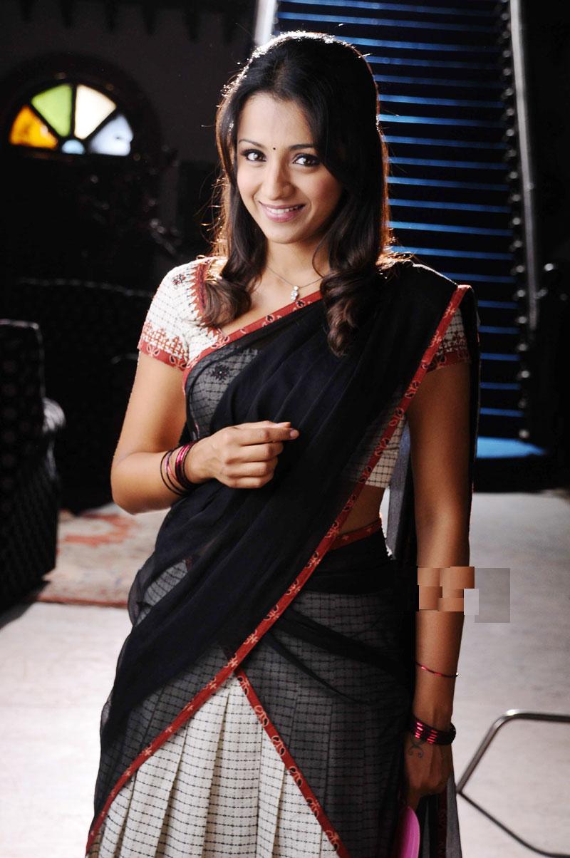 Trisha In Half Saree