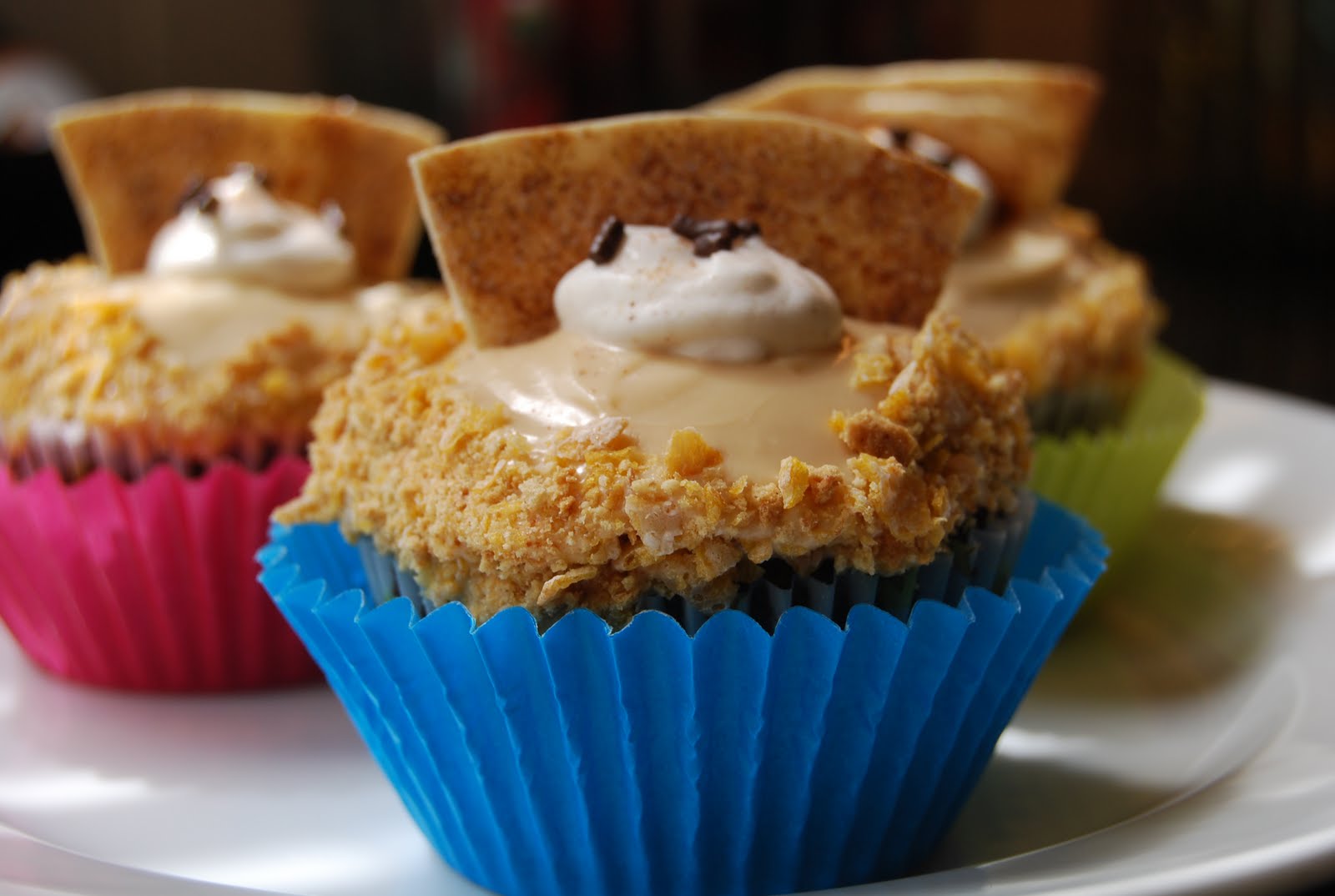 Mexican Fried Ice Cream Cupcakes!!