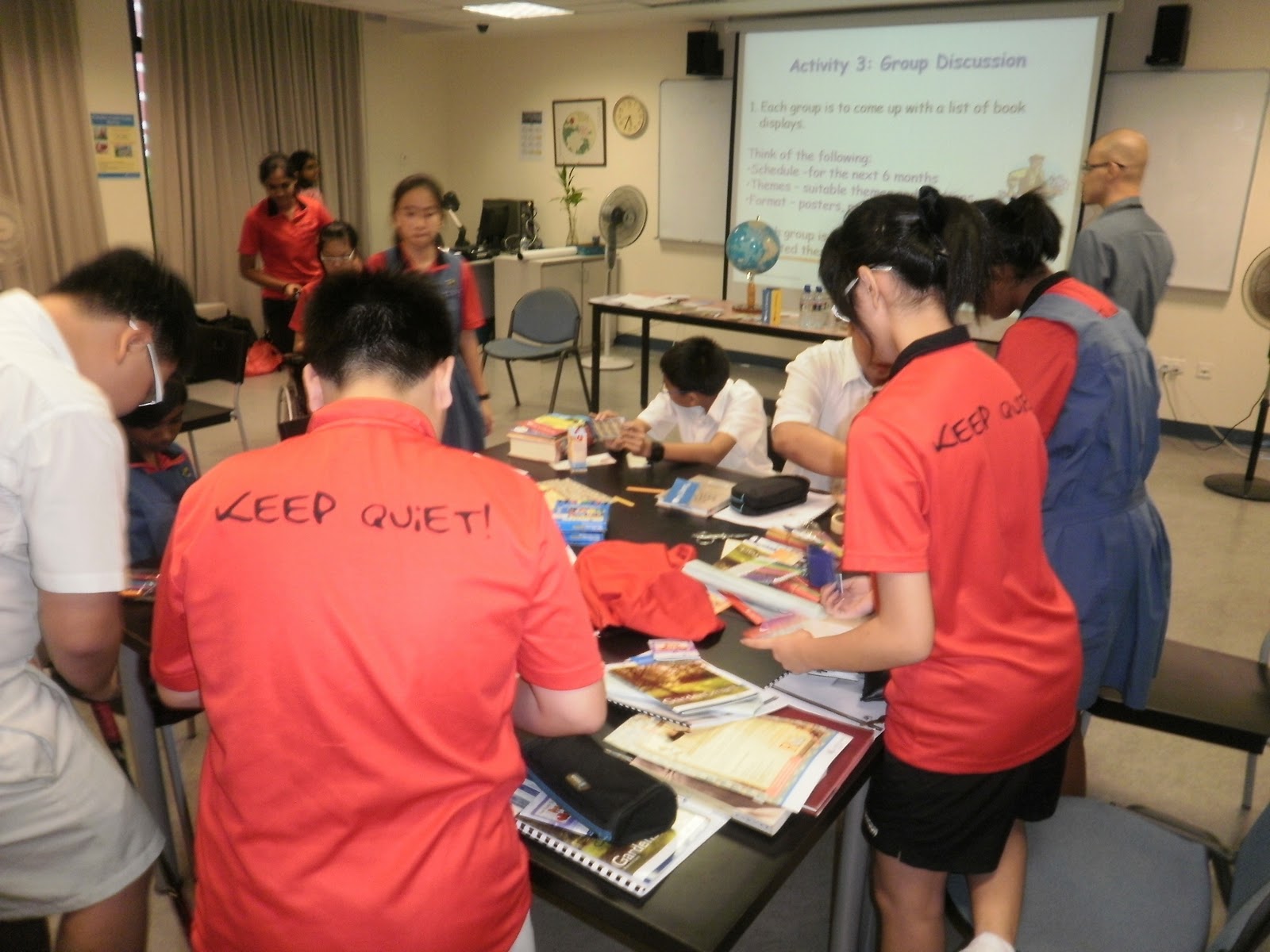 Anderson Library Club: Basic Library Course for pupil-librarians on 23 ...