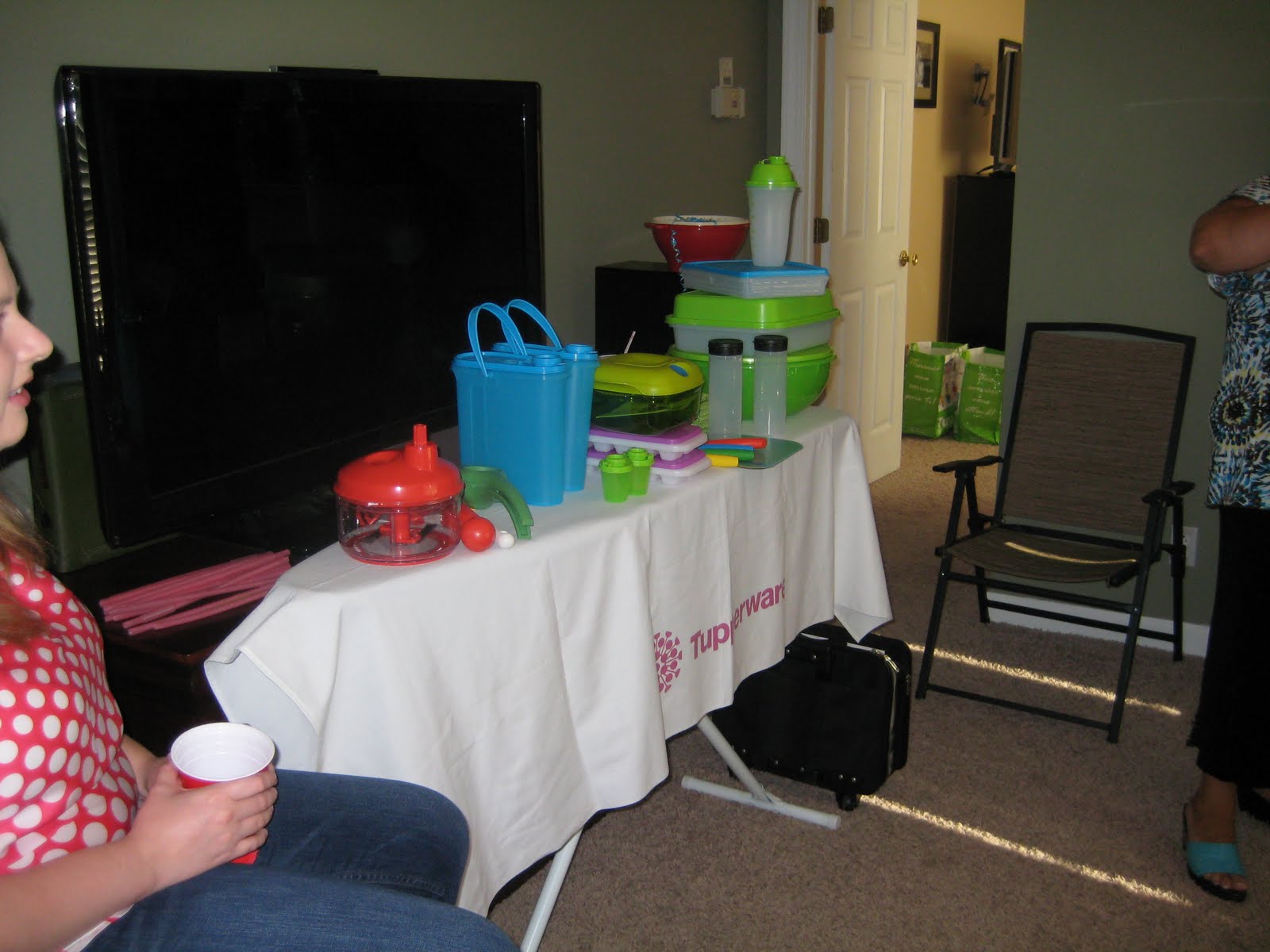 The Sherrod's: Tupperware Party