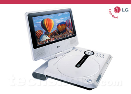 JUALAN MURAH: PORTABLE ORIGINAL LG DP171 SWIVEL DVD PLAYER