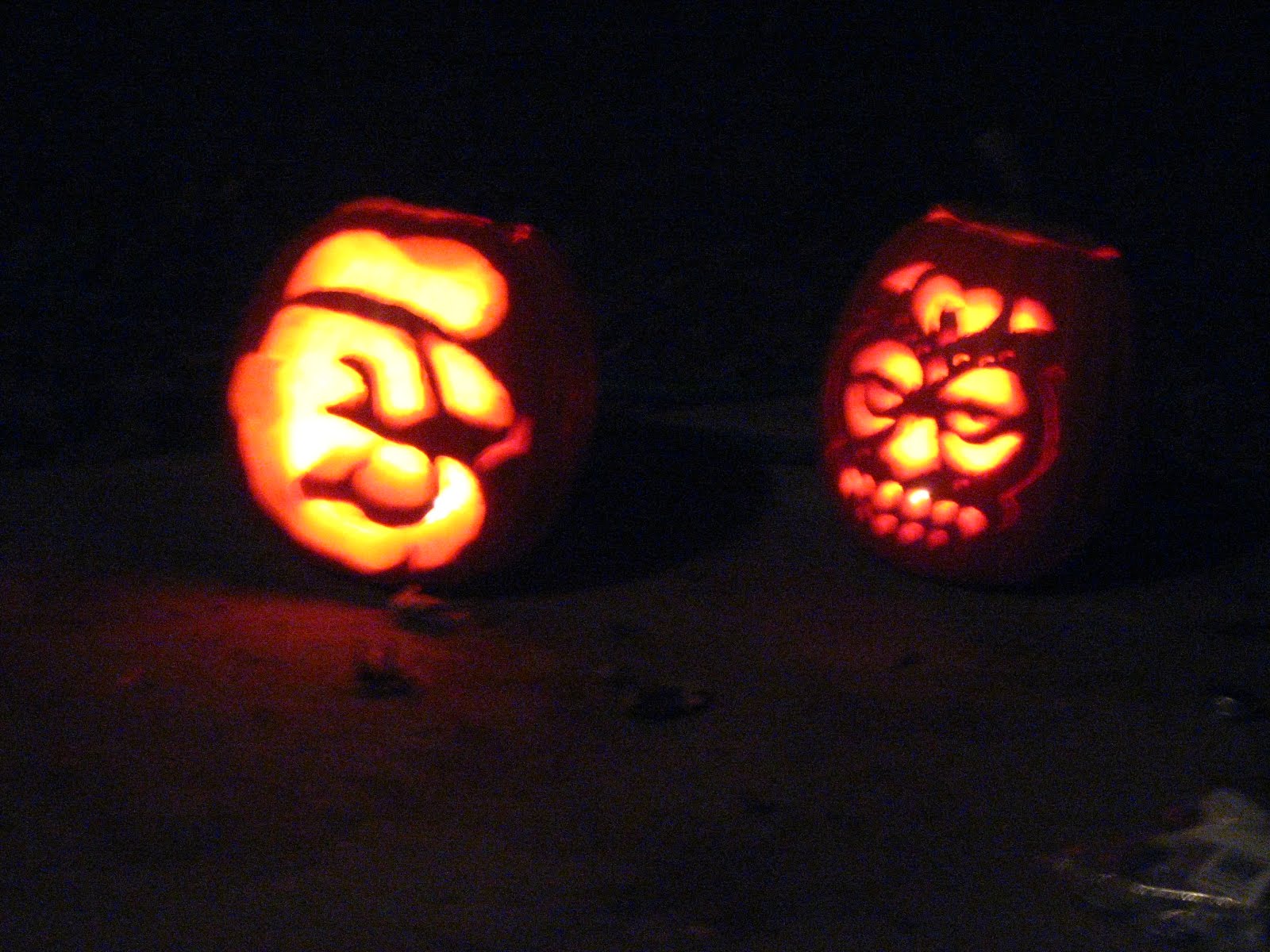 Hot Frog Legs: Popeye Pumpkin