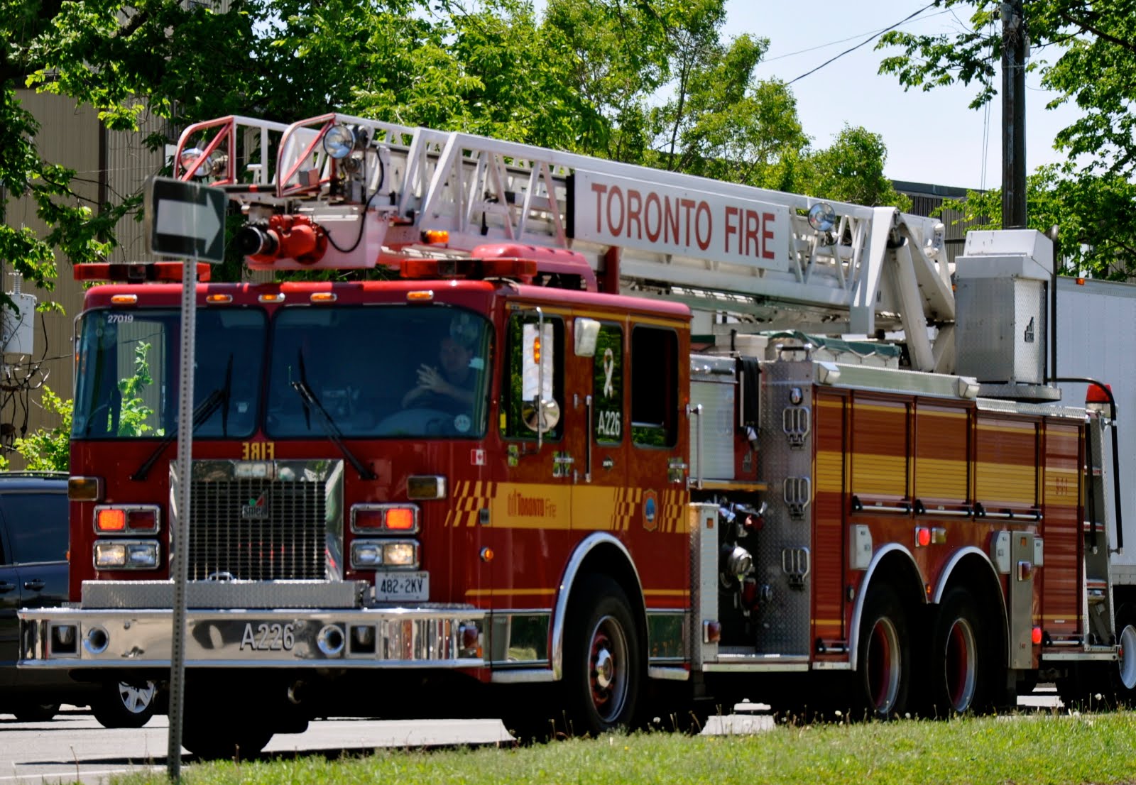 Toronto Fire Pics - Blog: Aerial 226