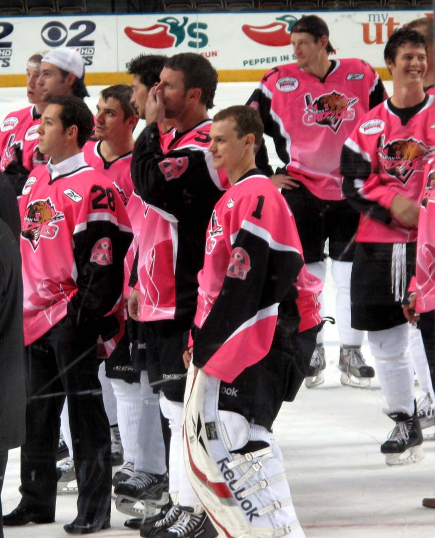 GrizzBlog, a Utah Grizzlies Blog | News, Photos, ECHL hockey: Pink in ...