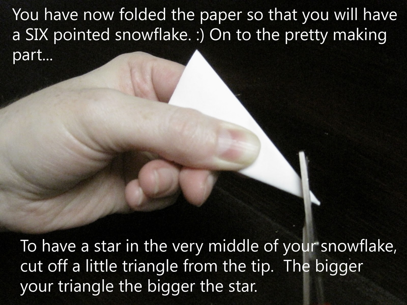 gabrieleacademy.com » How to Make Beautiful Six Pointed Paper Snowflakes