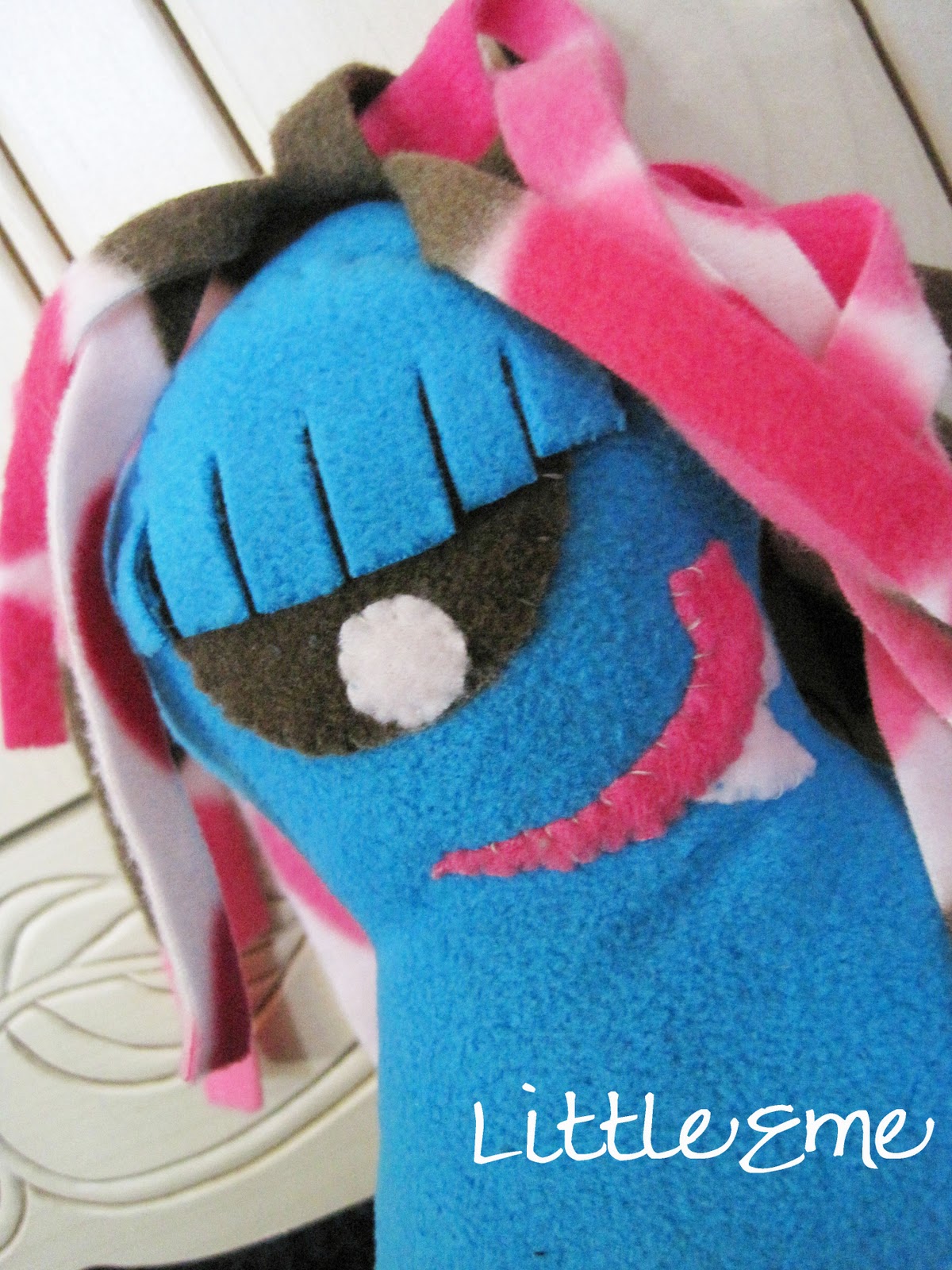 Little Eme: Blobby Rocker Monster Softie