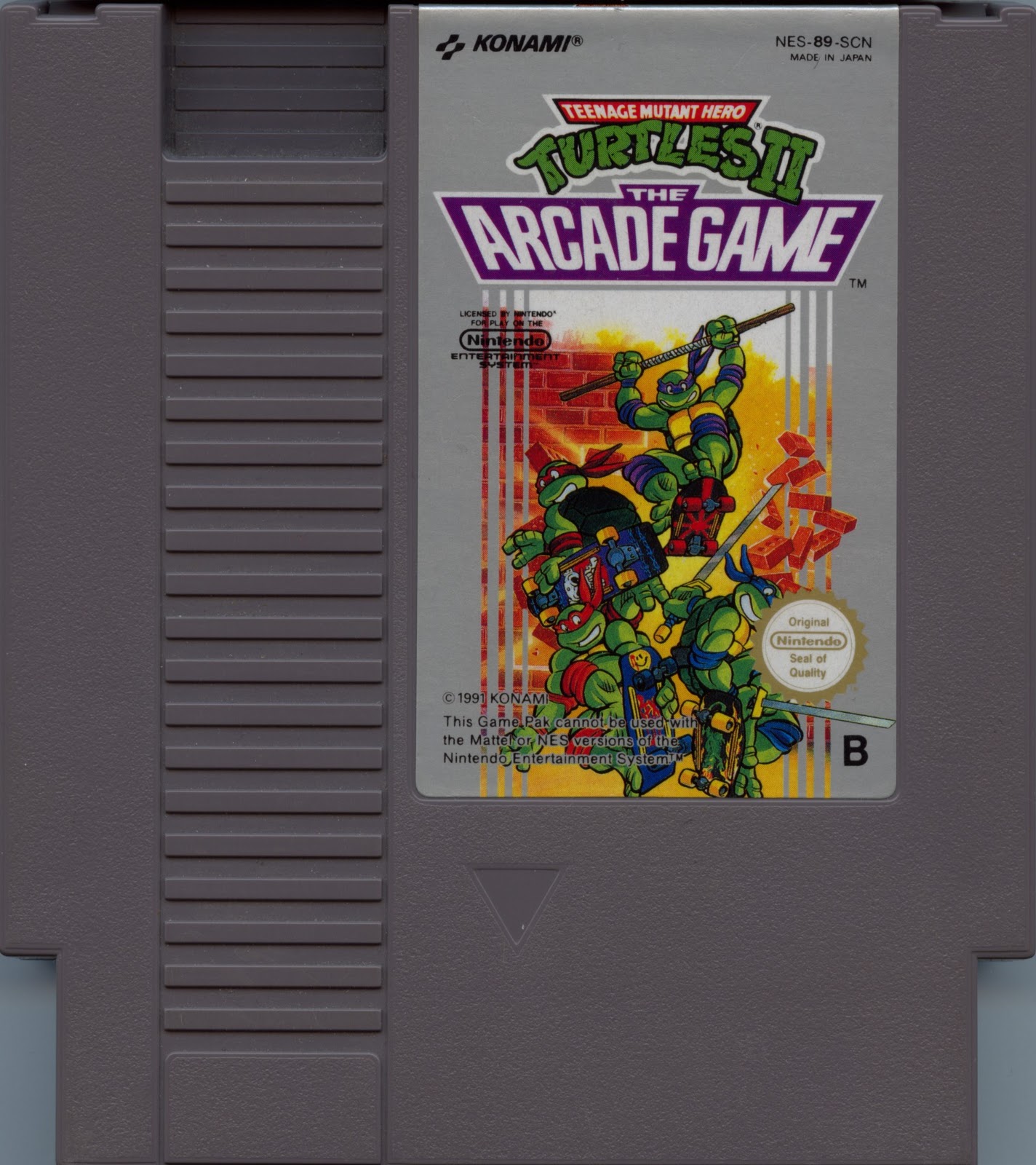 squer's TMNT Collection: 1991 NES TMNT 2 - THE ARCADE GAME
