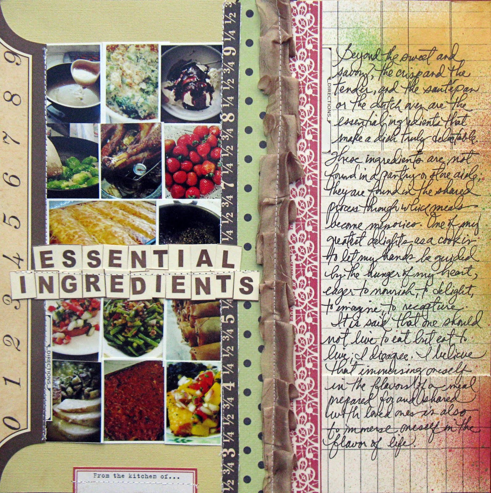 jbs inspiration: Book Inspiration: The School of Essential Ingredients