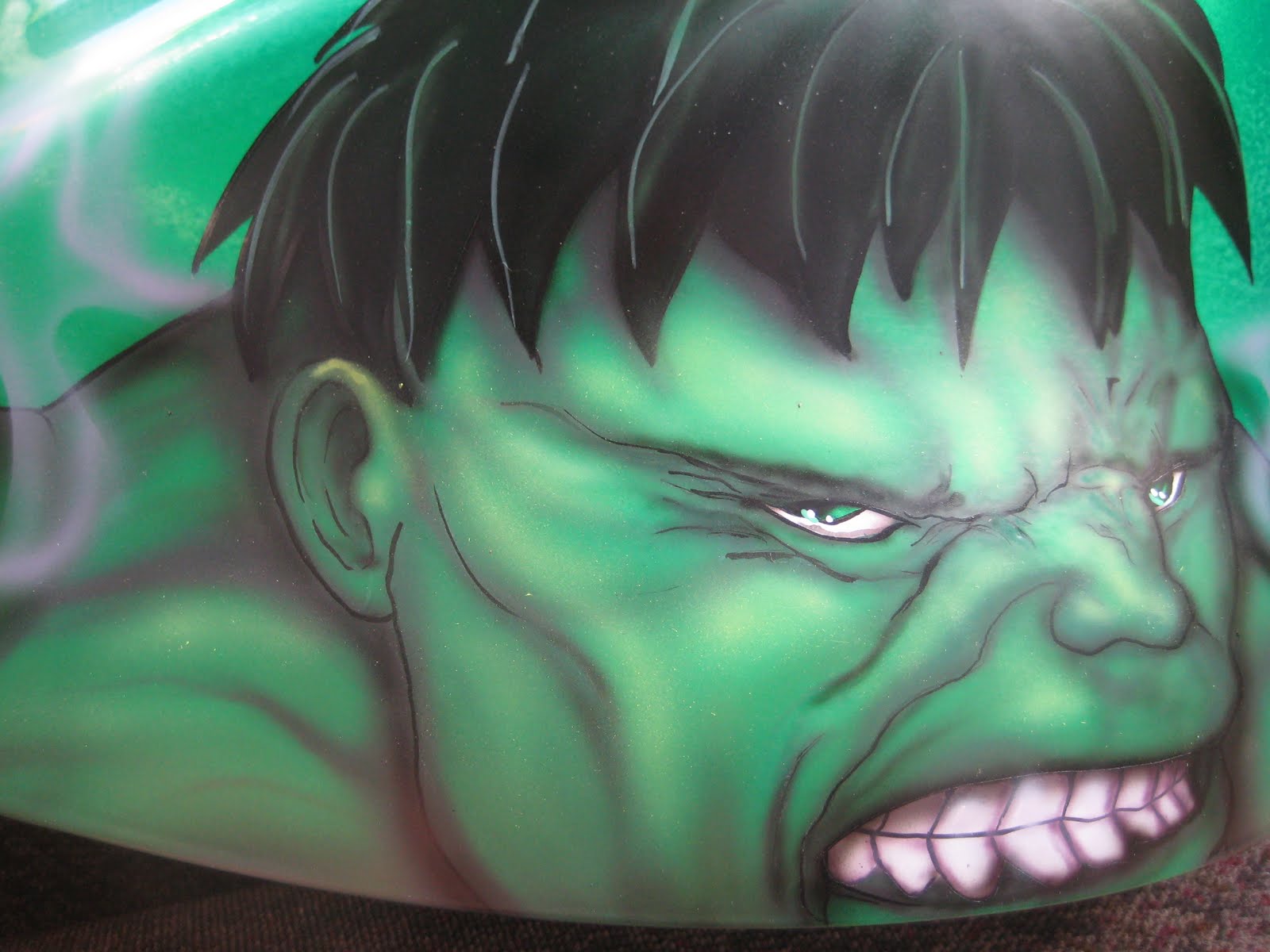 "Da Triggaman's Passion": The Incredible Hulk - Hayabusa motorcycle