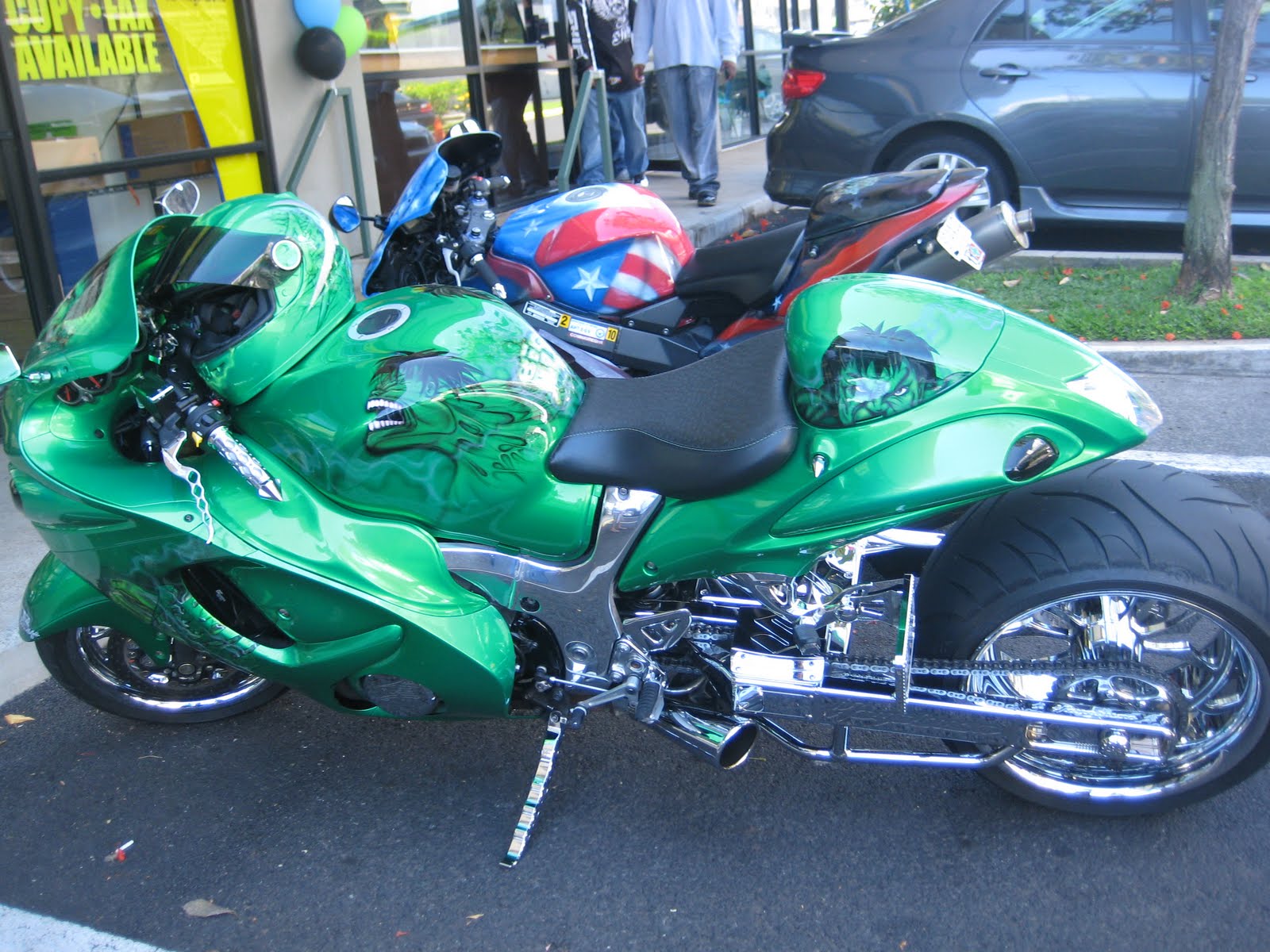 "Da Triggaman's Passion": The Incredible Hulk - Hayabusa motorcycle